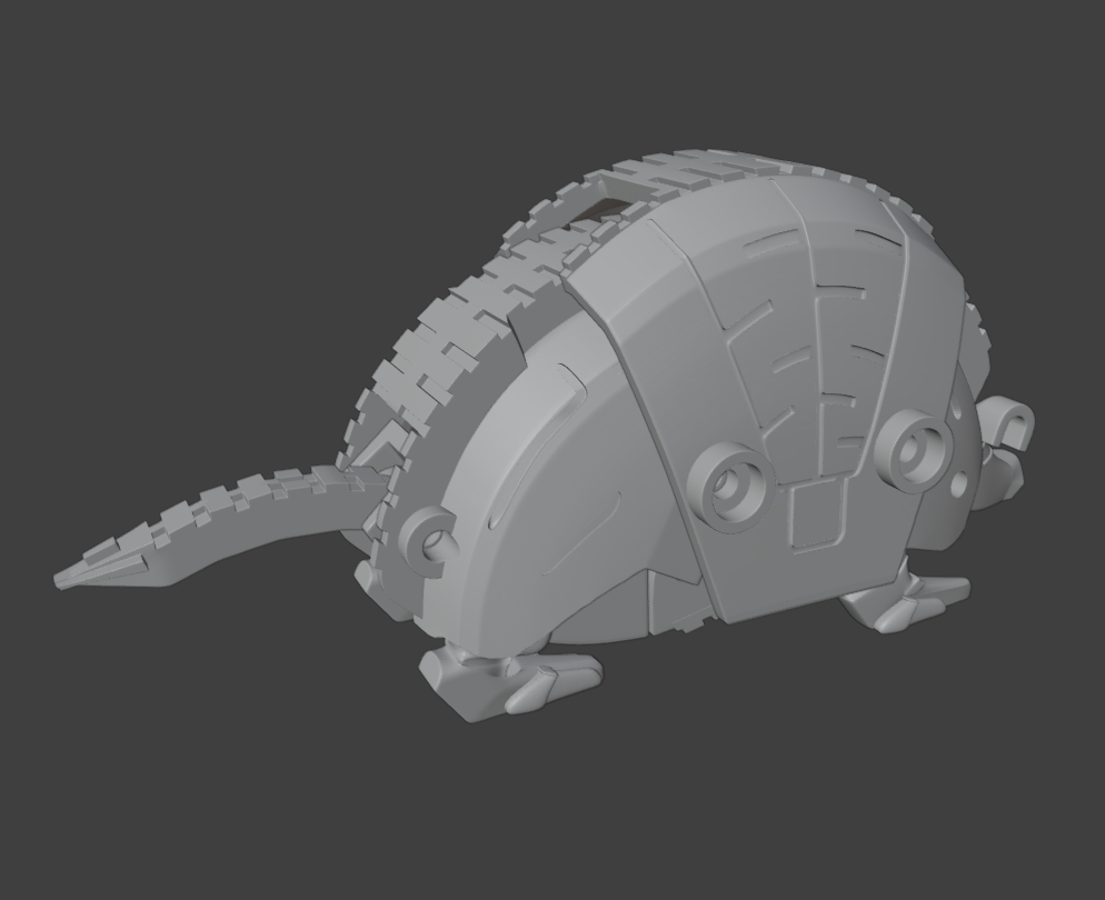 3D Power Animal Series 5: GaoMadillo – Hyakujuu Sentai Gaoranger ...